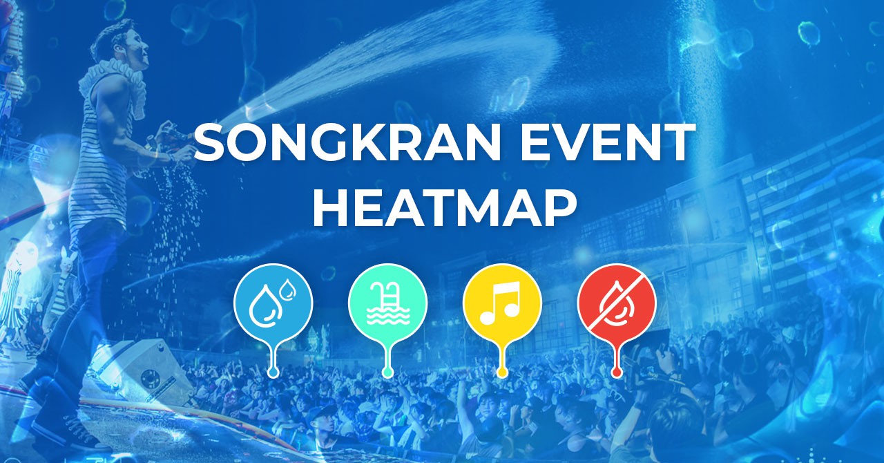 Songkran Heat Map 2019: Guide to Hottest Events in Bangkok | Siam2nite