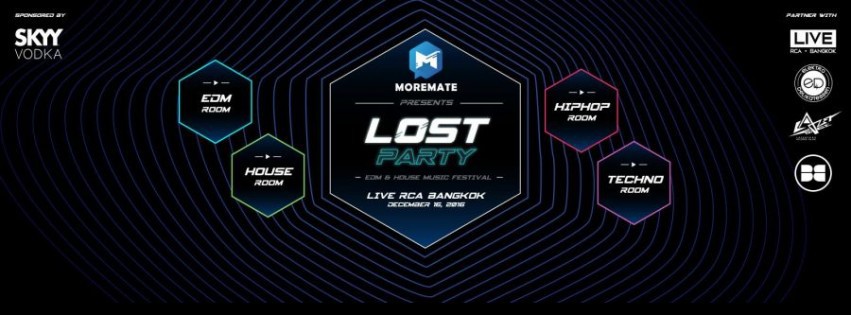 MoreMate Presents LOST Party Bangkok | Siam2nite