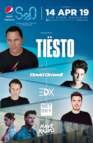 Celebrate Half a Decade of Songkran Blast at S2O Festival 2019 | Siam2nite