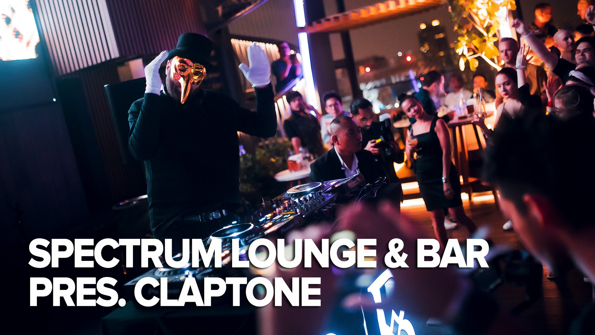 Spectrum Lounge & Bar presents Claptone | Siam2nite