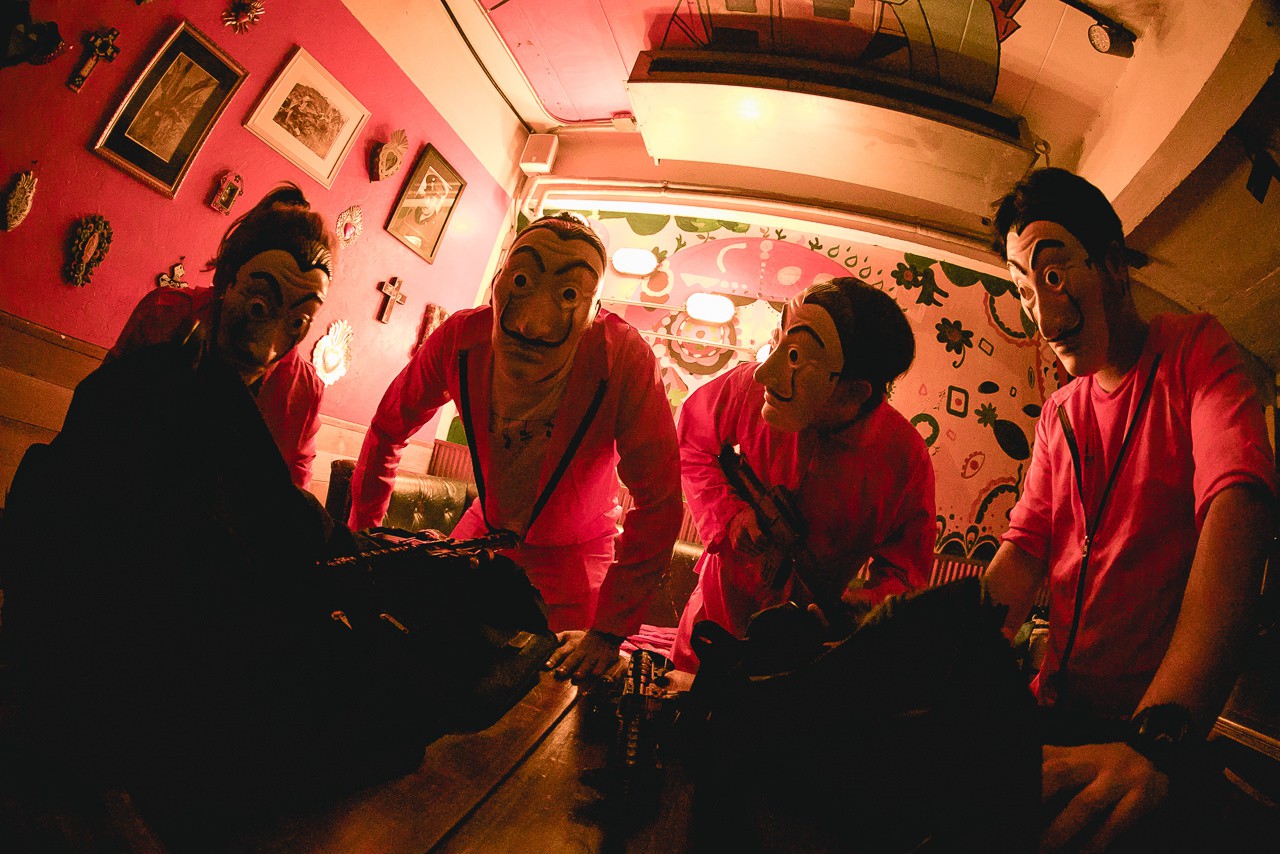 La Casa De Papel Party at Revolucion Cocktail | Siam2nite